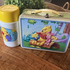 Disney | Other | Vintage Lot Of Winnie The Pooh Lunch Box And Thermos ...